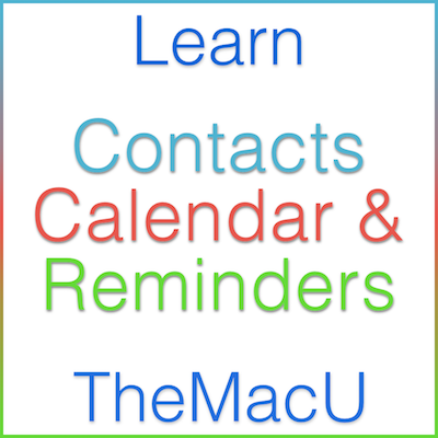 Productivity Tutorials - TheMacU.com