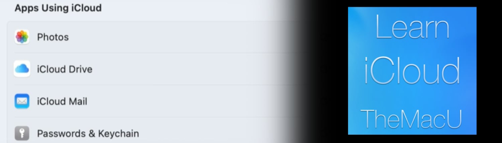 iCloud Video Tutorial for iPhone, iPad, & Mac! TheMacU.com